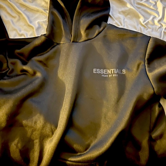 Essentials | Shirts | Mens Black Essentials Hoodie | Poshmark
